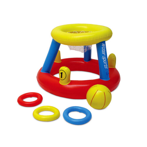Water Basketball with Ring Toss Game | Poolmaster