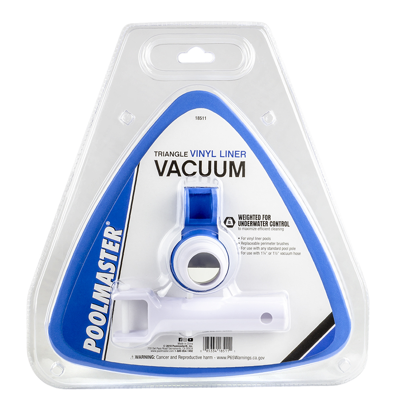 Triangle Vinyl Liner Vacuum – Poolmaster Triangle Vinyl Liner Vacuum – Poolmaster