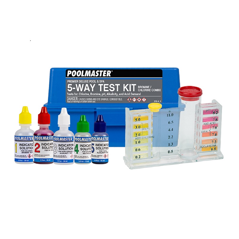 5-Way Test Kit - Poly Case | Poolmaster