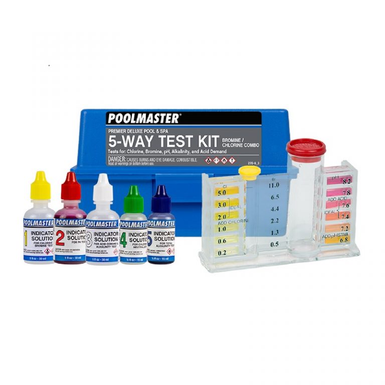 5-Way Test Kit – Poly Case – Poolmaster