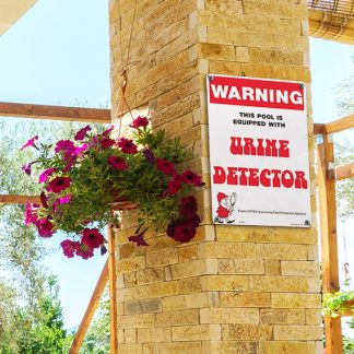 Warning - Urine Detector | Poolmaster