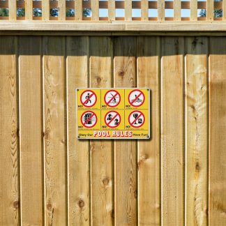 Obey Our Pool Rules | Poolmaster