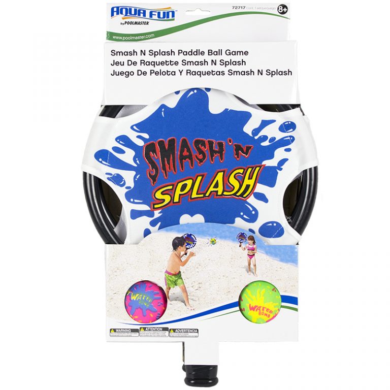 Smash 'N' Splash Paddle Ball Game | Poolmaster