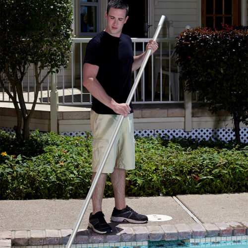 1-Piece 12' Straight Pole or 16' Straight Pole | Poolmaster