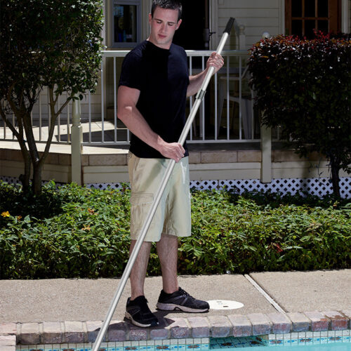 2-Piece 16' Telescopic Pole w/ Inside-Locking Cam | Poolmaster