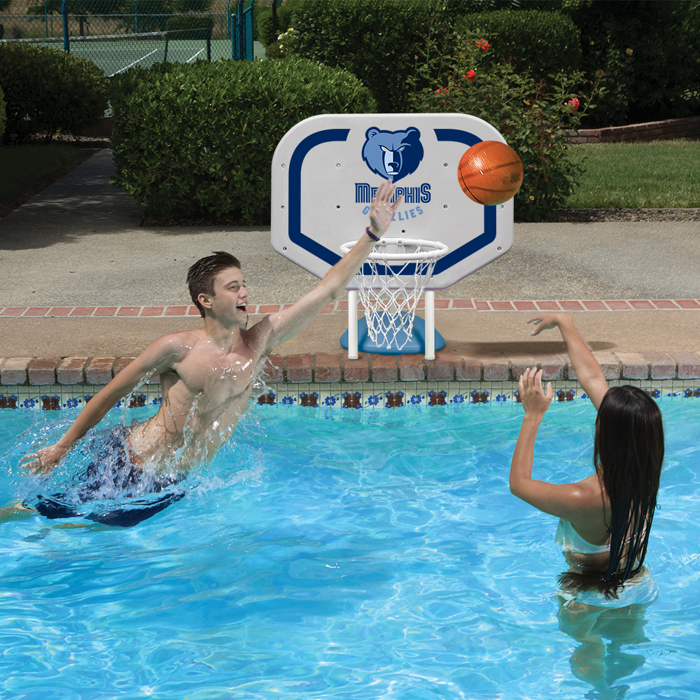 NBA Memphis Grizzlies Pro Rebounder Style Basketball Game | Poolmaster