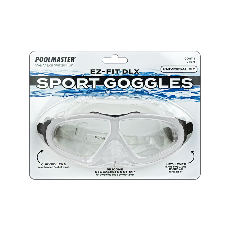 EZ Fit DLX Sport Goggles | Poolmaster