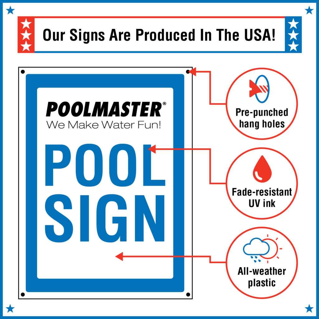 Swimming Pool Closed Sign | Poolmaster