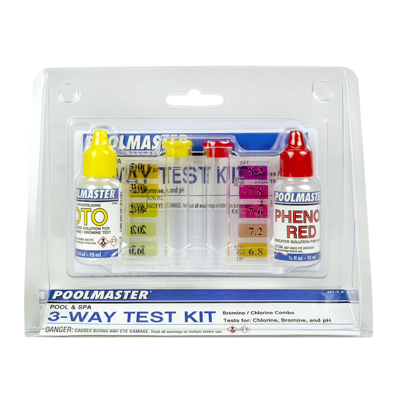 3-Way Test Kits | Poolmaster